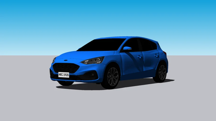 2020 Ford Focus ST-Line | 3D Warehouse