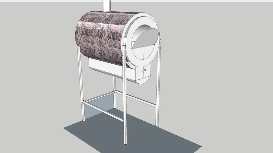 Horno de Barro en tambor | 3D Warehouse