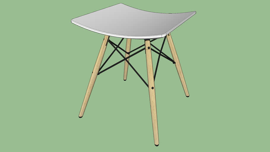 Banco Charles Eames | 3D Warehouse