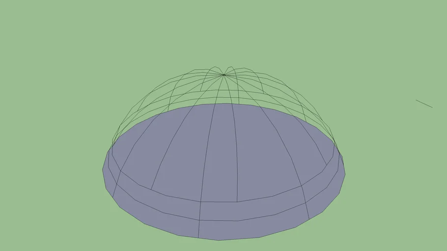 dome (outline) | 3D Warehouse