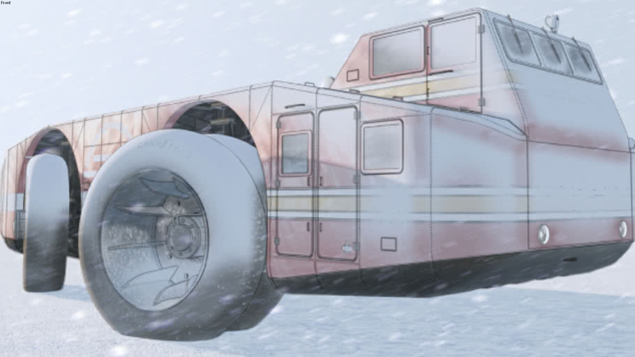 Antarctic Snow Cruiser / by HornOxx | 3D Warehouse