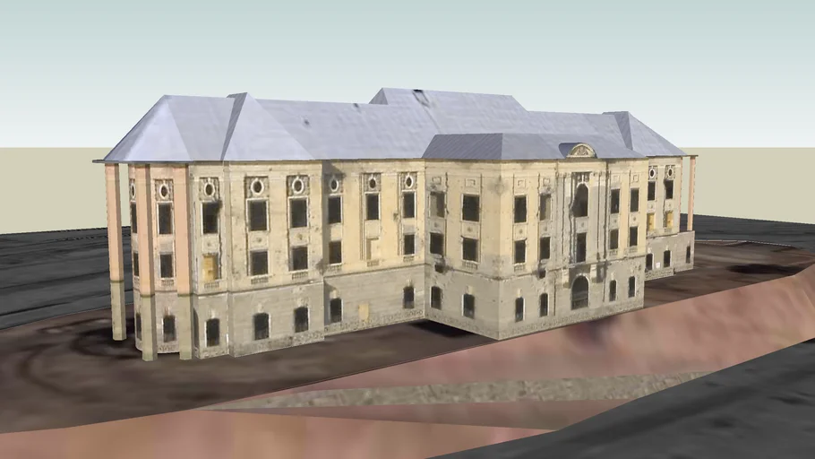 Taj Beg Palace, Kabul | 3D Warehouse