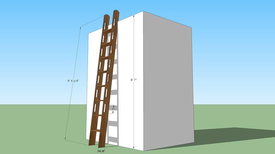 loft ladder | 3D Warehouse