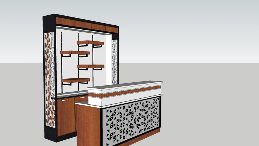cash counter | 3D Warehouse