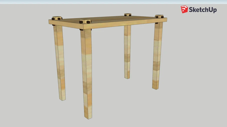 Small Break-down Camp Table | 3D Warehouse