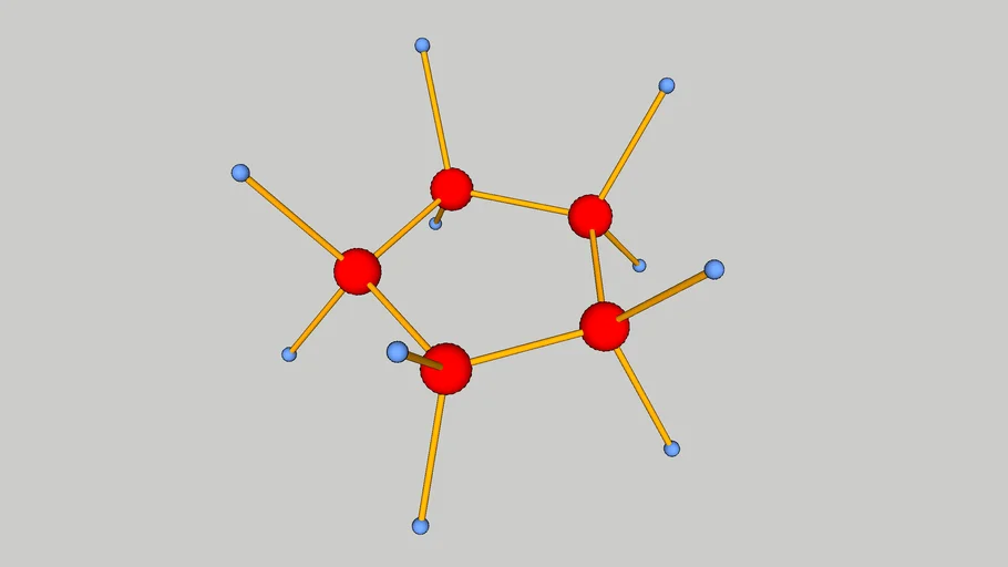 Cyclopentane | 3D Warehouse