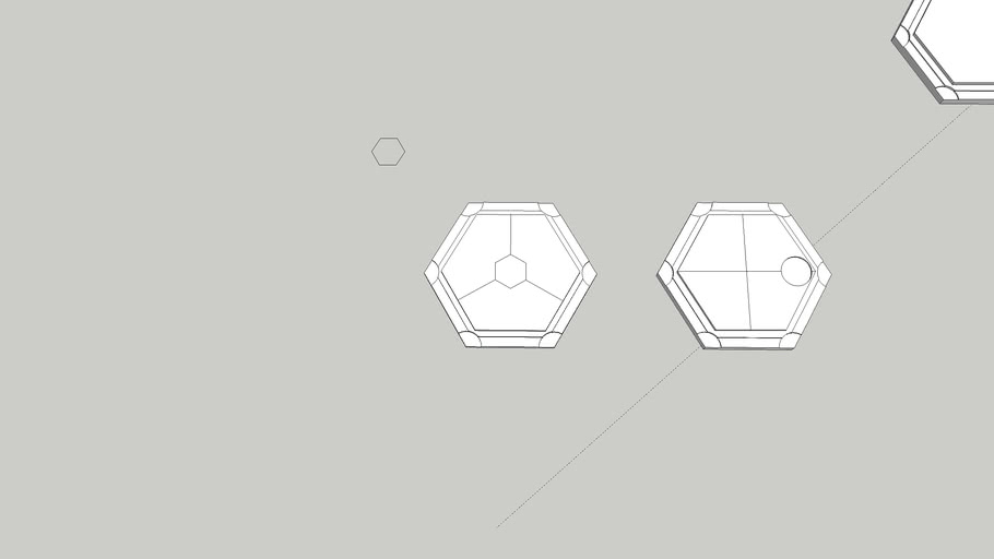 Hexagon Example | 3D Warehouse