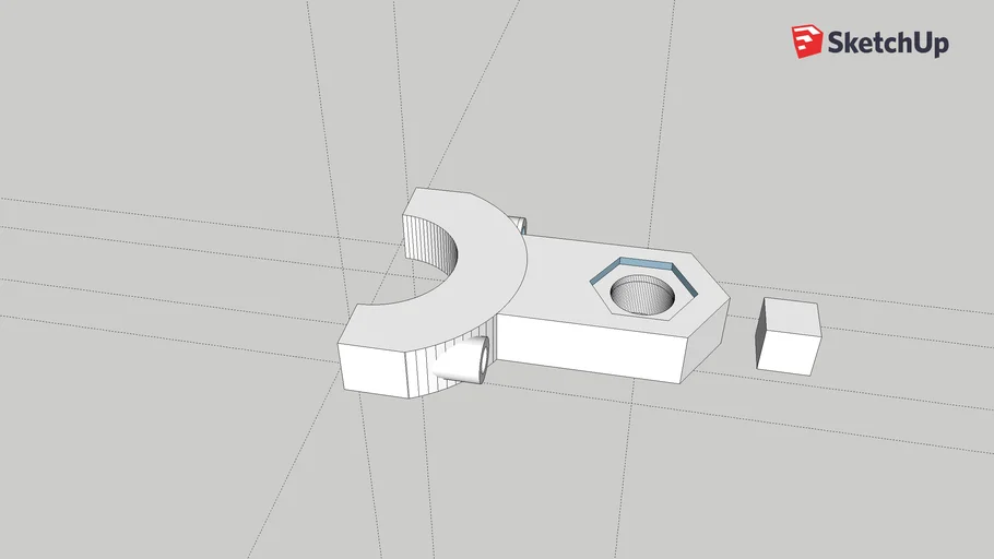 Rotocontrol sensor bracket | 3D Warehouse