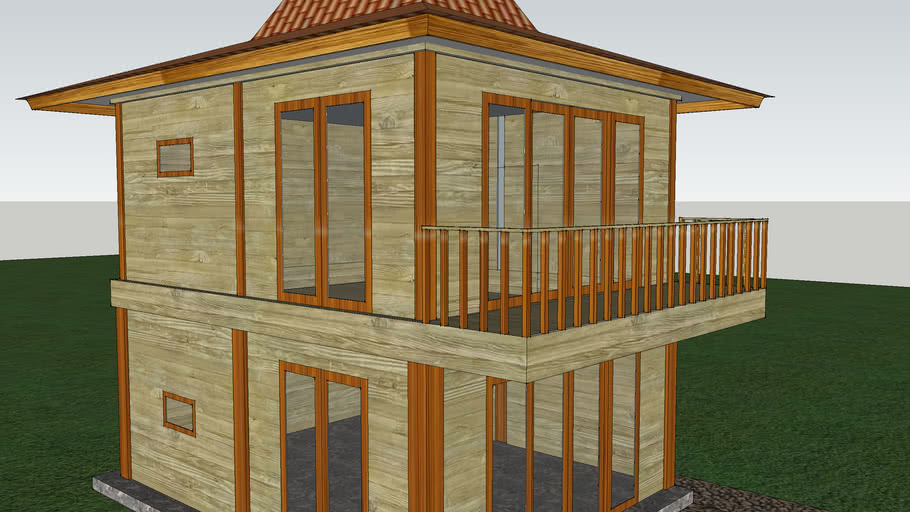 Joglo 2 floor | 3D Warehouse