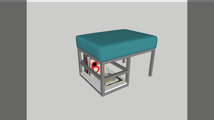 Puff - Rectangular | 3D Warehouse