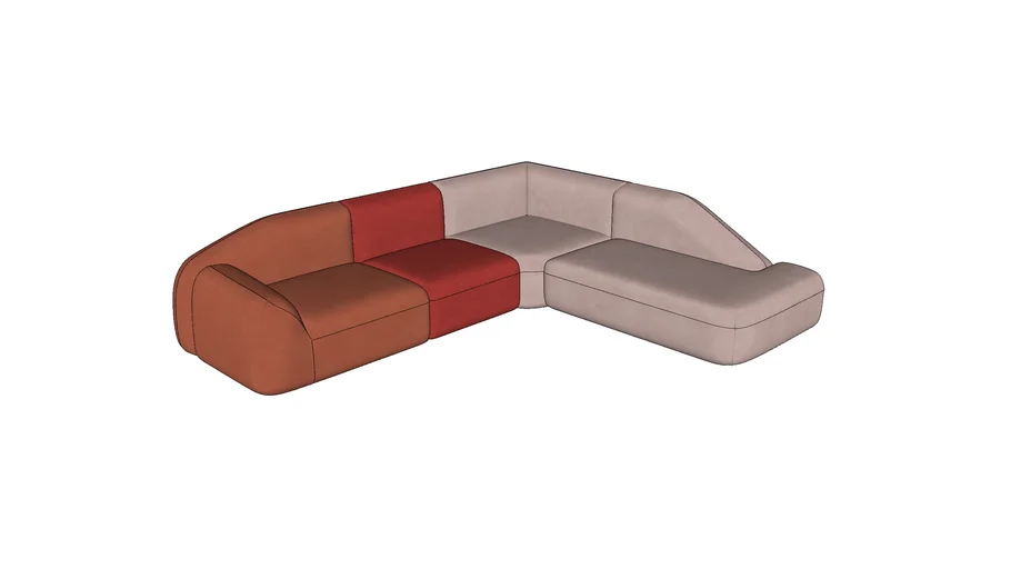 Studio 3 Sofa | 3D Warehouse