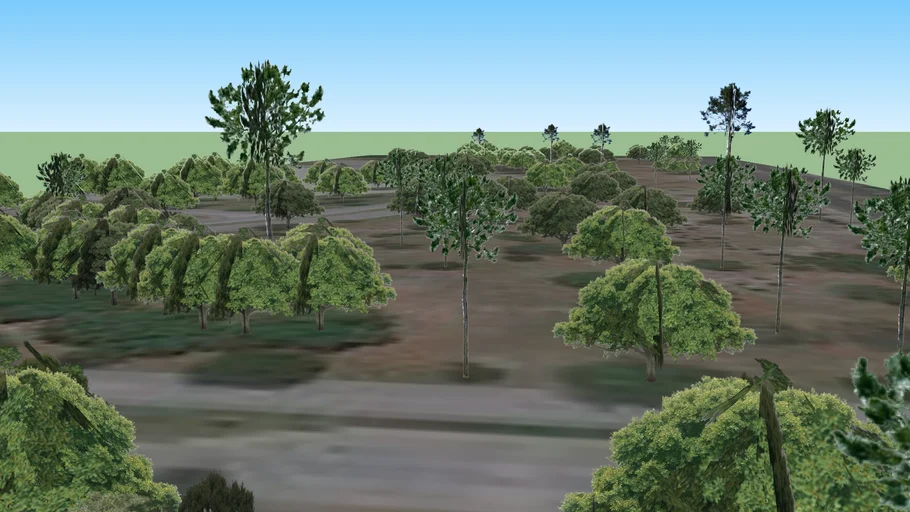 Alafaya Trail Trees | 3D Warehouse