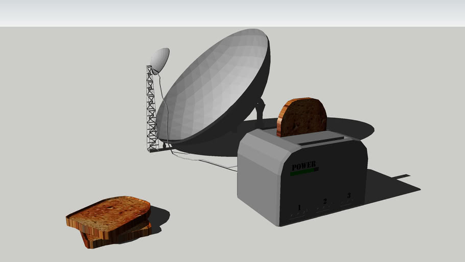 Solar Powered Toaster! | 3D Warehouse