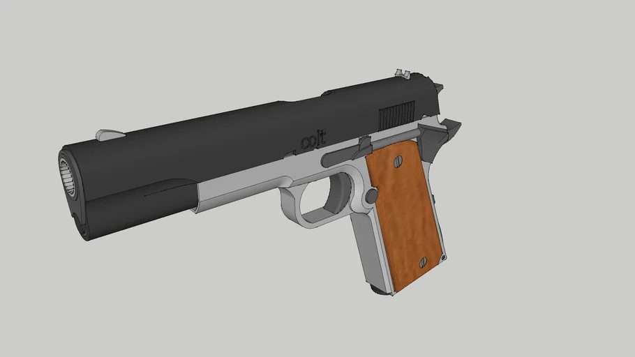 colt 1911 | 3D Warehouse