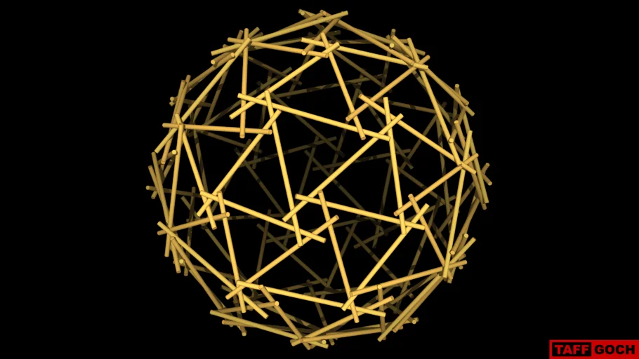 Geodesic Reciprocal Frame | 3D Warehouse