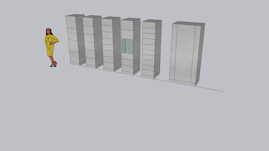 Locker Model 3D | 3D Warehouse