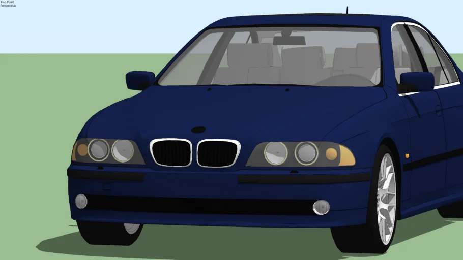 BMW 540i E39 2001 | 3D Warehouse