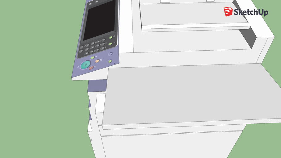 Xerox Copier | 3D Warehouse