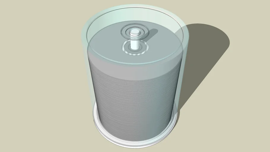 100pk CD / DVD Spindle | 3D Warehouse