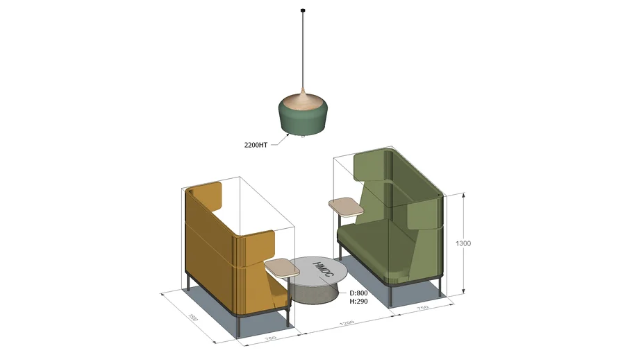 High back sofa | 3D Warehouse