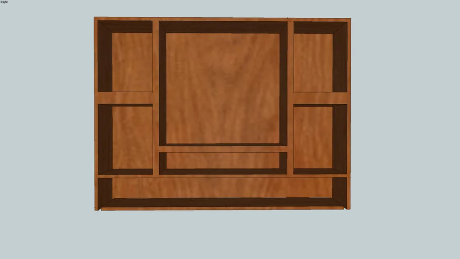Computer Shelf | 3D Warehouse