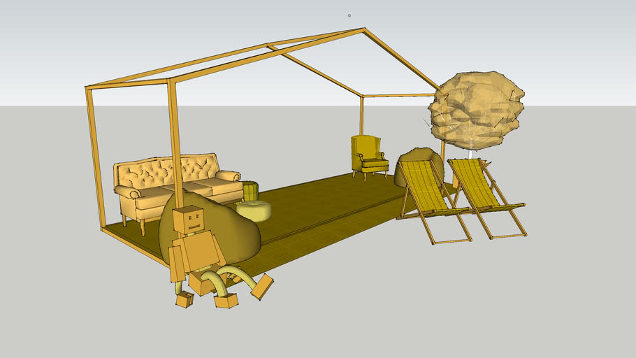 Lounge space | 3D Warehouse