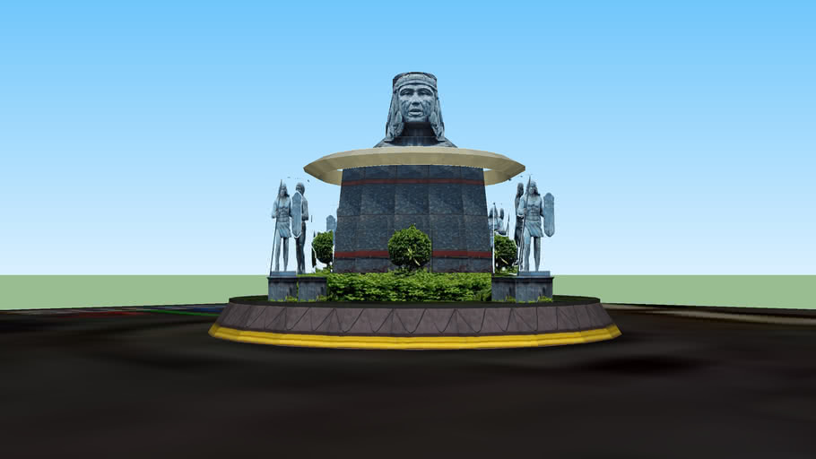 Ulo ng Apo Monument Rotonda | 3D Warehouse