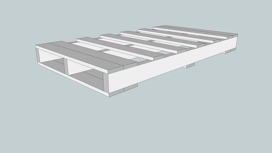 ISO Poly 54 x 30 Pallet | 3D Warehouse