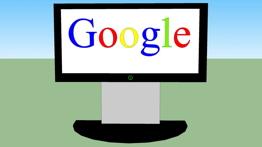 Monitor 3d google | 3D Warehouse