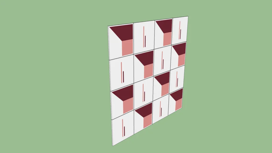 Mix de Azulejos Santorini e Milos | 3D Warehouse