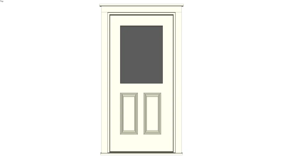 Door 3' x 6'-8' | 3D Warehouse