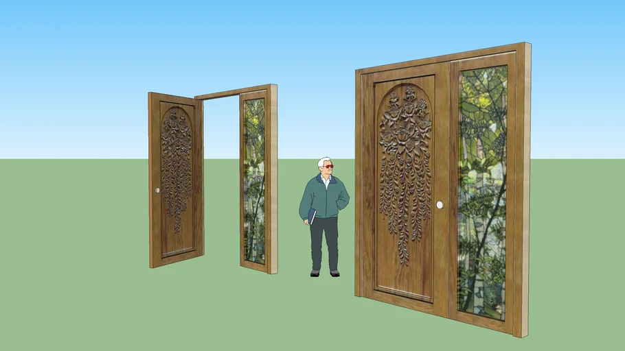 porte Door | 3D Warehouse