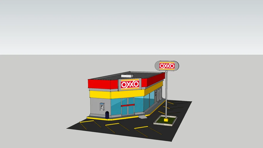 Tienda oxxo v2.0 | 3D Warehouse
