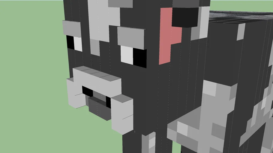 Minecraft Cow | 3D Warehouse