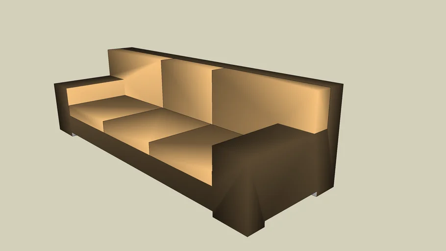 Simple sofa design | 3D Warehouse