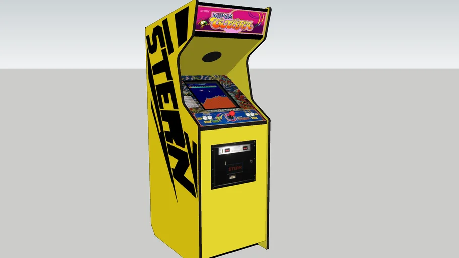 Super Cobra arcade game | 3D Warehouse