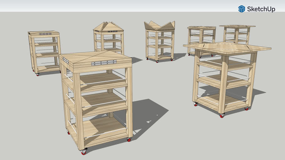 Kitchen Support Table | 3D Warehouse