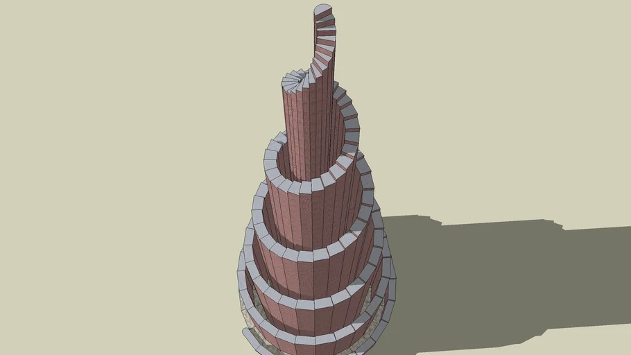 Game attempt #1: The Spiral Tower | 3D Warehouse