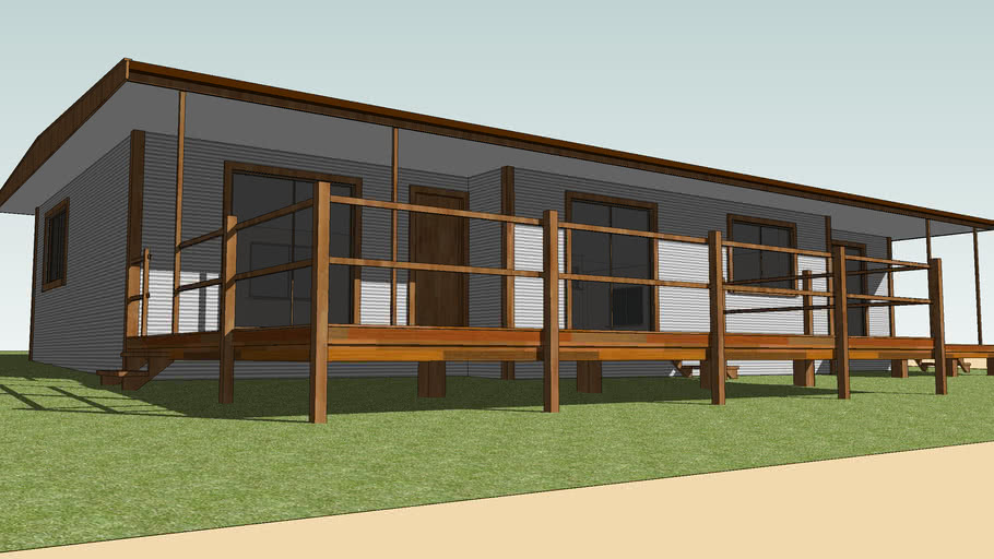 Corrugated iron house | 3D Warehouse