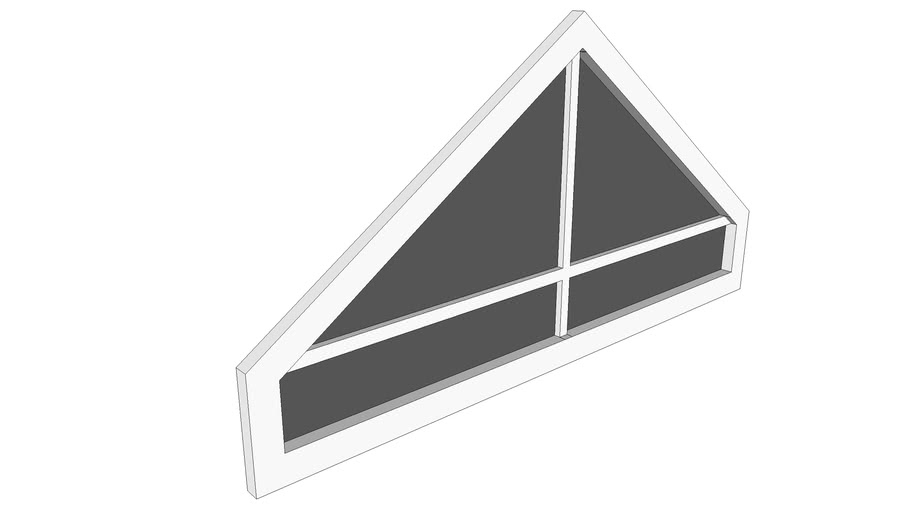 triangle window | 3D Warehouse