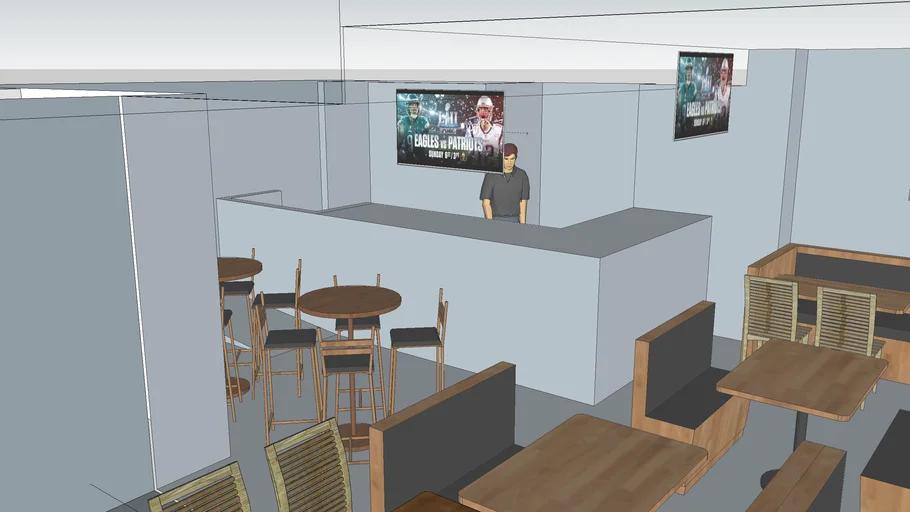 Restaurante Detroit Steakhouse - Bela Vista (Salvador-BA) | 3D Warehouse