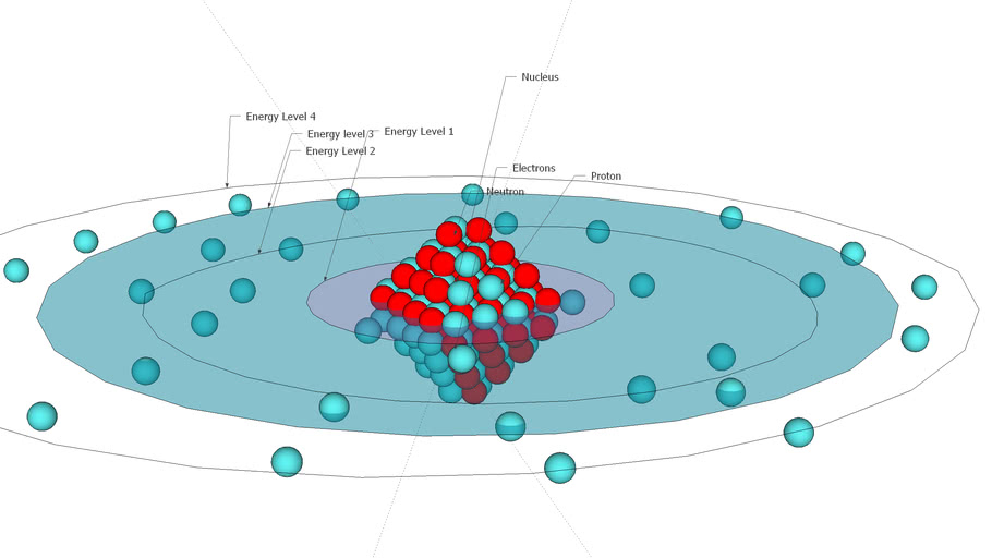 Selenium Atom Structure(#2) | 3D Warehouse