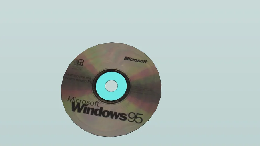 windows 95 CD | 3D Warehouse