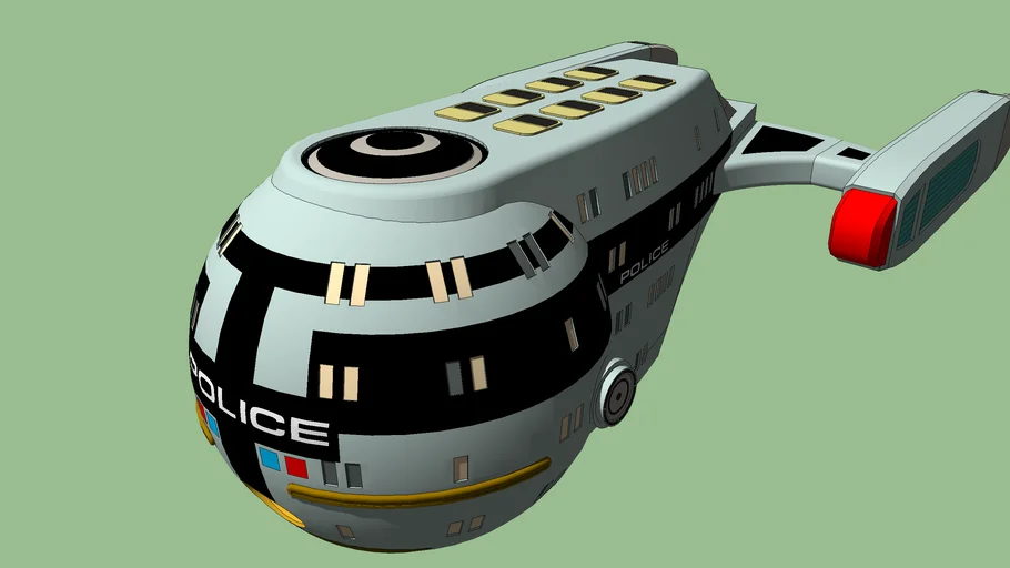 STAR TREK: POLICE VESSEL | 3D Warehouse