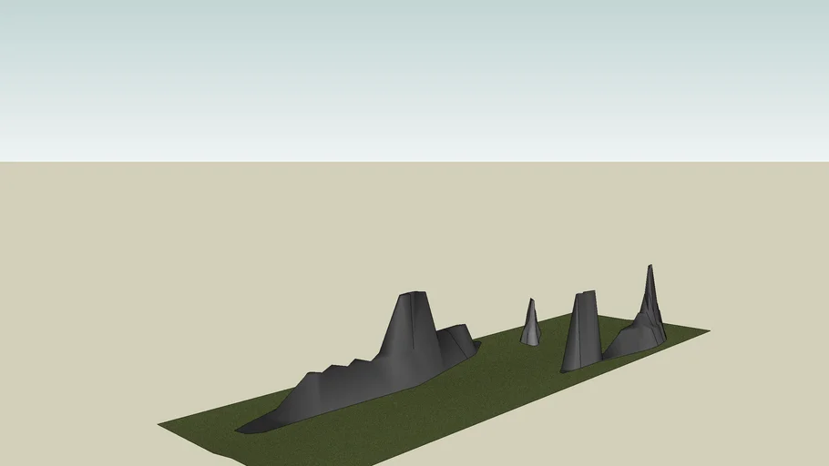 field terrain | 3D Warehouse