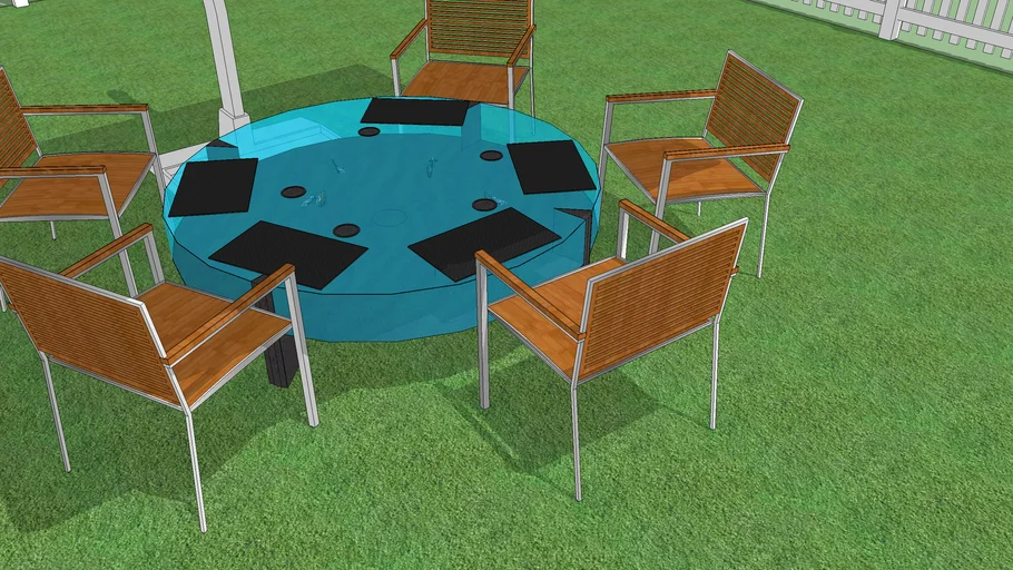 Backyard Patio | 3D Warehouse