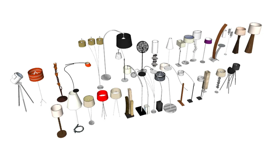 Floor Lamps | 3D Warehouse