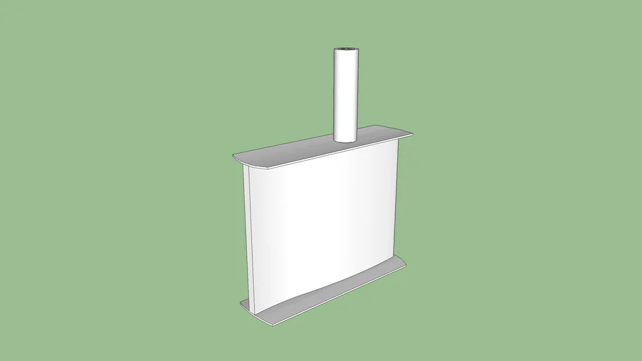 Fish tail rudder | 3D Warehouse