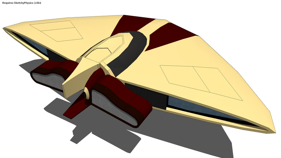 Star Wars Intergalactic Airspeeder | 3D Warehouse