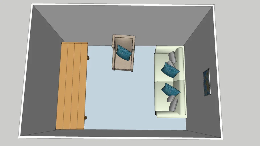 teacher workroom 7-3 frances | 3D Warehouse